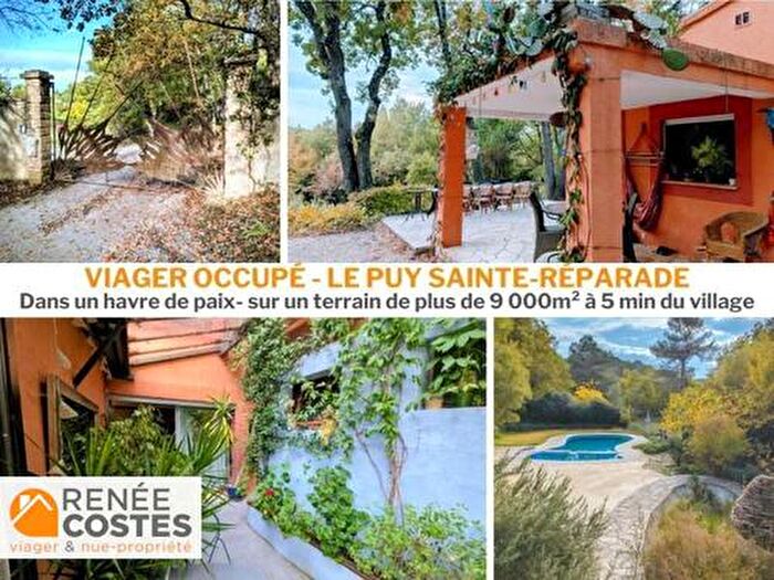 Maison à vendre - Le Puy-Sainte-Réparade - 8 pièces - 5 chambres