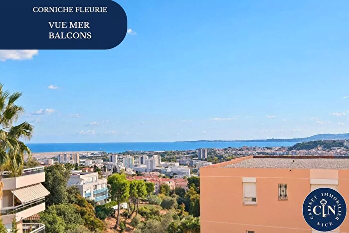 Nice, Corniche Fleurie : Appartement 3 pièces à vendre