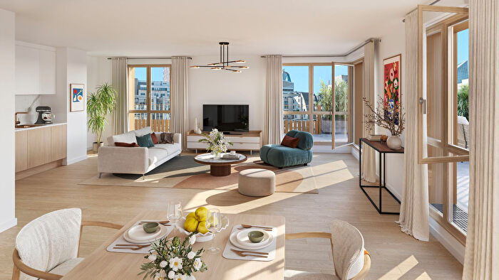 Appartement à vendre - Courbevoie, Faubourg de lArche - 3 pièces - 2 chambres