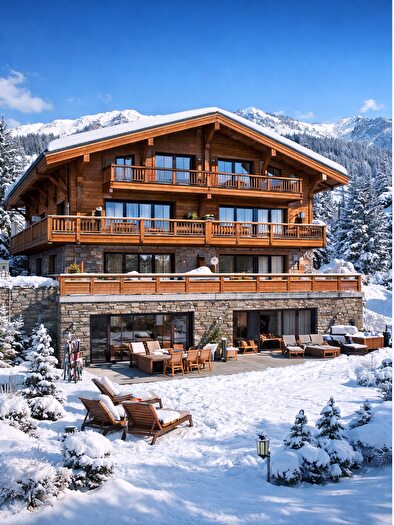 Maison 5 pièces à vendre à Megève
