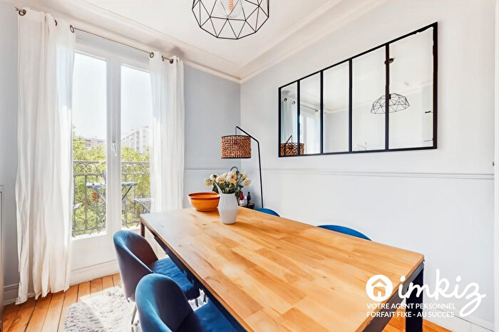 Paris 19ème, Secrétan, Jaurès : Appartement 3 pièces à vendre