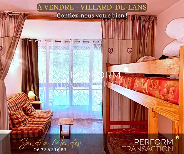 Appartement à vendre - Villard-de-Lans - 1 pièce