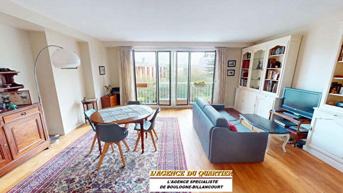 Appartement 4 pièces à Boulogne-Billancourt, Point du Jour, à vendre