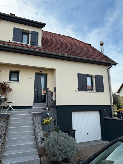 Maison à vendre - Rixheim, Centre-ville, Gare - 5 pièces - 3 chambres