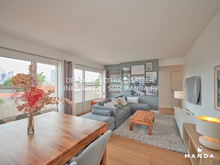 Appartement à louer - Plateau, Nanterre - 3 pièces - 2 chambres