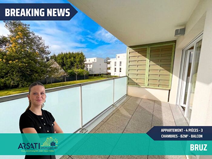 Appartement à vendre - Bruz - 4 pièces - 3 chambres