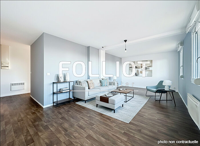 Appartement à vendre - Donville-les-Bains - 3 pièces - 2 chambres