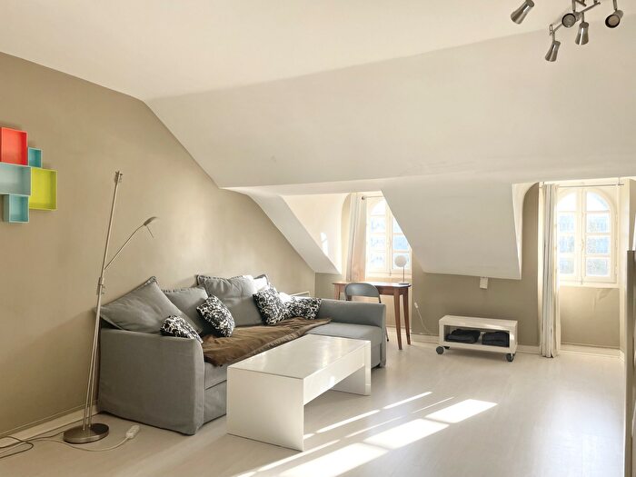 Appartement à louer - Nantes, Centre-ville - 2 pièces - 1 chambre