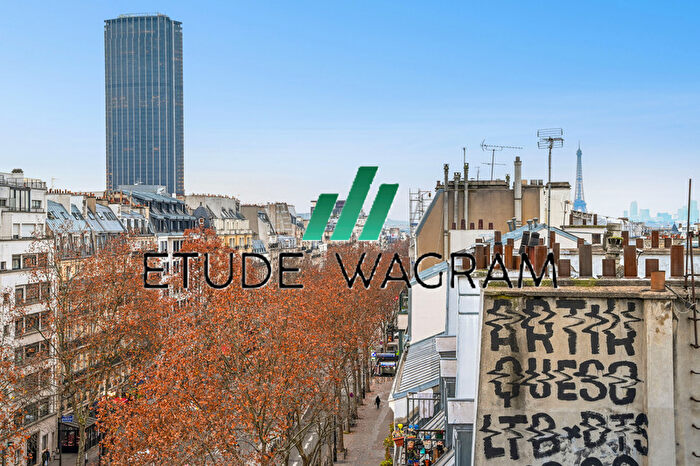 Appartement à vendre - Paris e , Montparnasse, Raspail - 4 pièces - 2 chambres