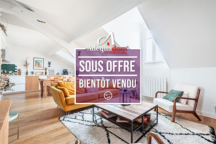 Appartement à vendre - Bois-Colombes, Henri Litolff, Leconte - 3 pièces - 2 chambres