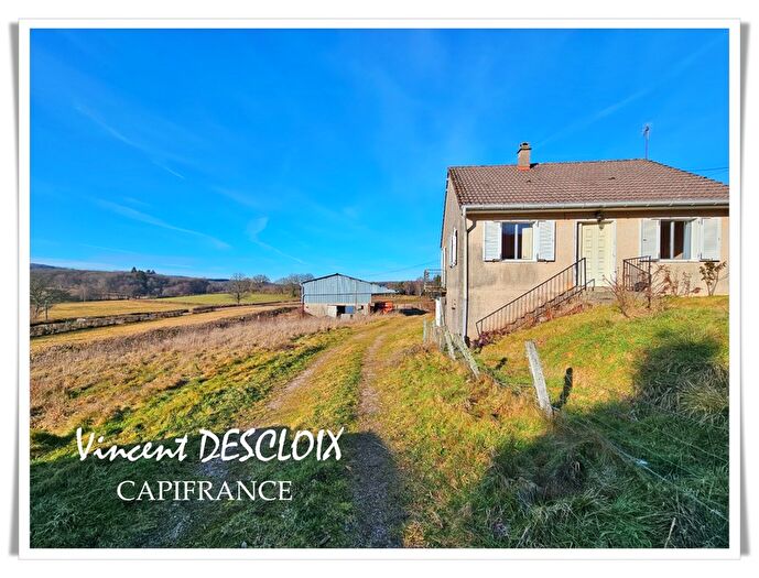 Maison à vendre - Champeau-en-Morvan - 3 pièces - 2 chambres