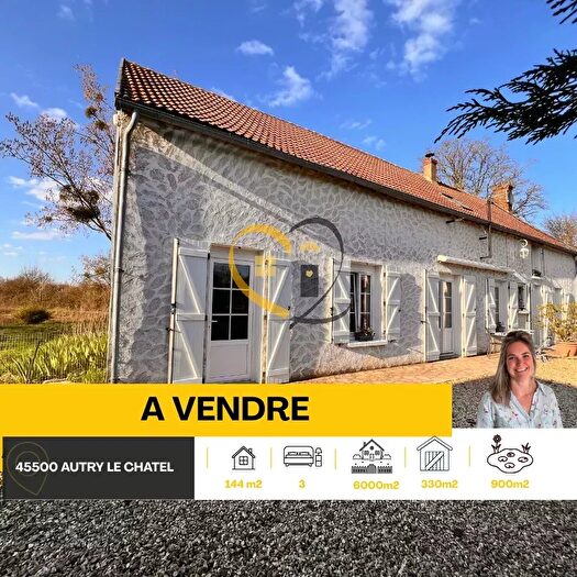 Maison à vendre - Autry-le-Châtel - 4 pièces - 3 chambres