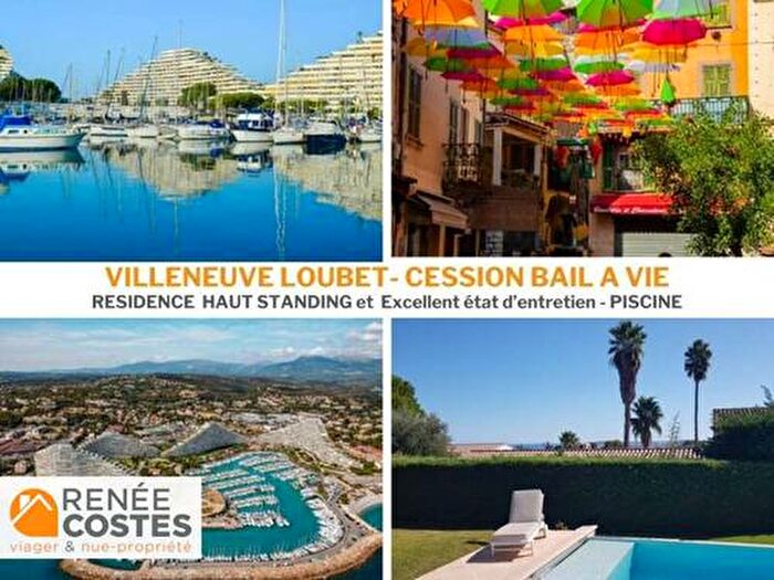 Maison à vendre - Villeneuve-Loubet, Les Hauts de Vaugrenier, Les Maurettes, Vaugrenier - 6 pièces - 4 chambres