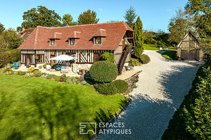 Maison à vendre - Beuvron-en-Auge - 5 pièces - 4 chambres
