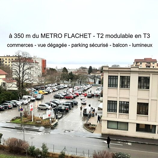 Appartement à vendre - Villeurbanne, Cusset - 2 pièces - 1 chambre