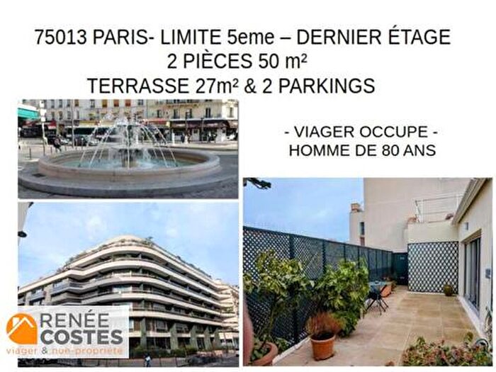 Appartement à vendre - Paris e , Val de Grâce - 2 pièces - 1 chambre