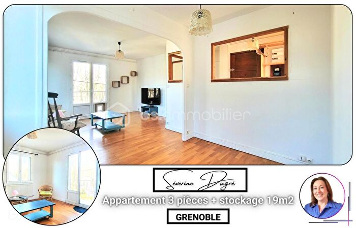 Appartement à vendre - Grenoble, Malherbe, Teisseire - 3 pièces - 2 chambres