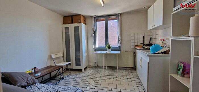 Appartement à louer - Villeneuve-dAscq, Pres, Flers Bourg, Château - 1 pièce