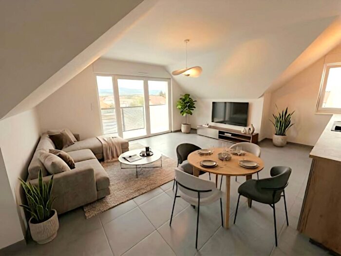 Appartement à louer - Houssen - 3 pièces - 2 chambres