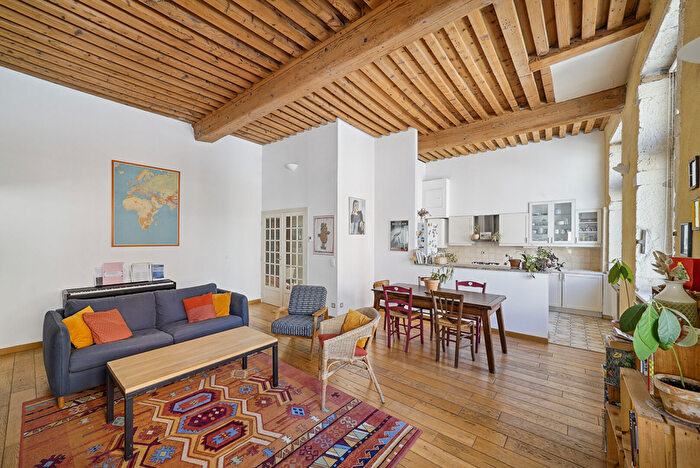 Appartement à vendre - Lyon e , Croix Rousse Est - 3 pièces - 2 chambres