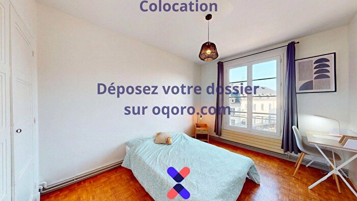 Appartement à louer - Centre Ville-Rive Gauche, Rouen - 4 pièces - 3 chambres