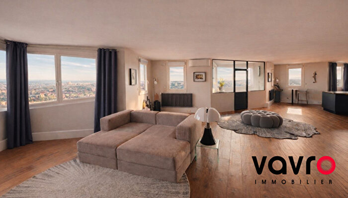 Lyon 9ème, Vaise, Rochecardon : Appartement 4 pièces à vendre