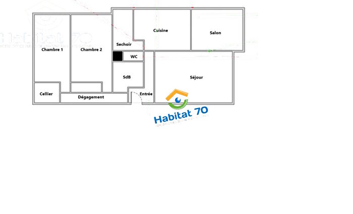 Appartement 4 pièces à louer - Lure