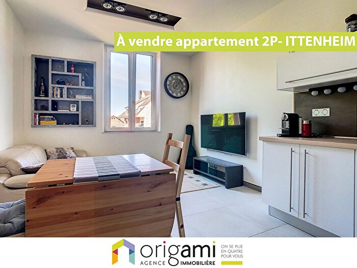 Appartement à vendre - Ittenheim - 2 pièces - 1 chambre