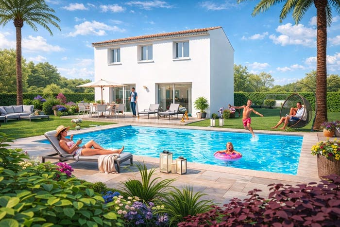 Maison 4 pièces à vendre à Villecroze