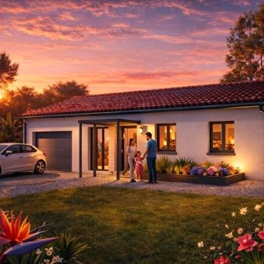 Maison à vendre - Saussan - 4 pièces - 3 chambres