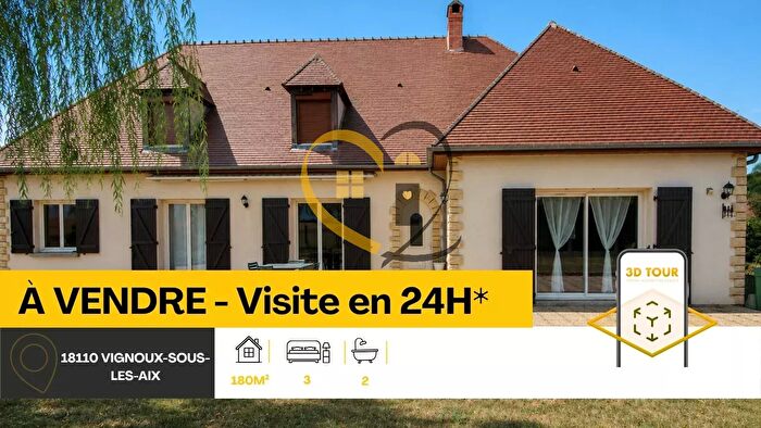Maison 4 pièces à Vignoux-sous-les-Aix, à vendre