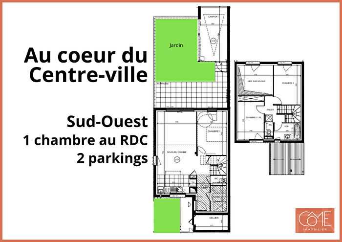 Maison à vendre - Saint-Jouan-des-Guérets - 4 pièces - 3 chambres