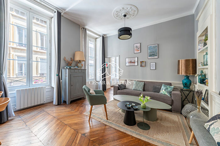 Appartement 3 pièces à vendre à Lyon 2ème, Bellecour, Carnot
