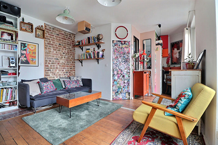 Appartement à vendre - Pantin, Quatre Chemins Nord - 2 pièces - 1 chambre