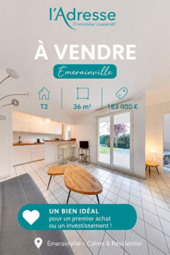 Émerainville : Appartement 2 pièces à vendre