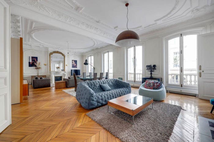 Paris 8ème arrondissement : Appartement 5 pièces à louer