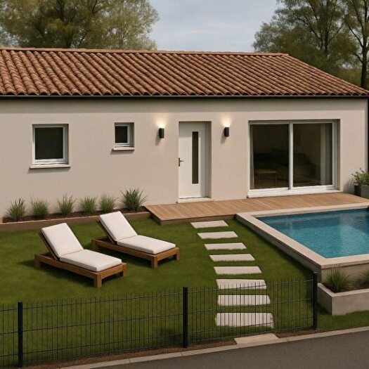 Maison à vendre - Lunel - 3 pièces - 2 chambres