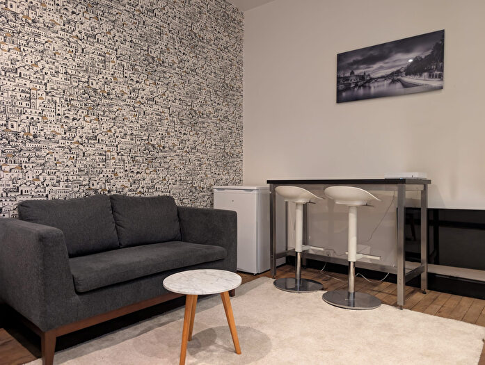 Appartement à louer - Nantes, Centre-ville - 2 pièces - 1 chambre