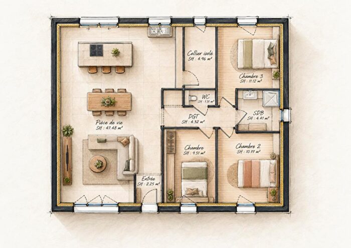 Maisons à vendre et appartements à louer - 3