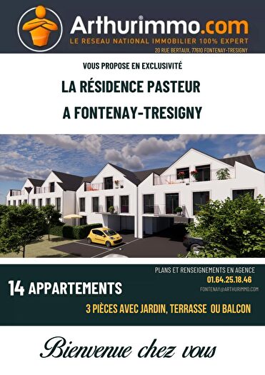 Appartement à vendre - Tournan-en-Brie - 3 pièces