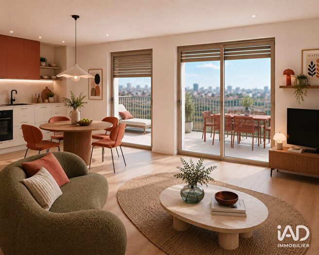 Appartement 3 pièces à Lyon 2ème, Perrache, Confluence, à vendre