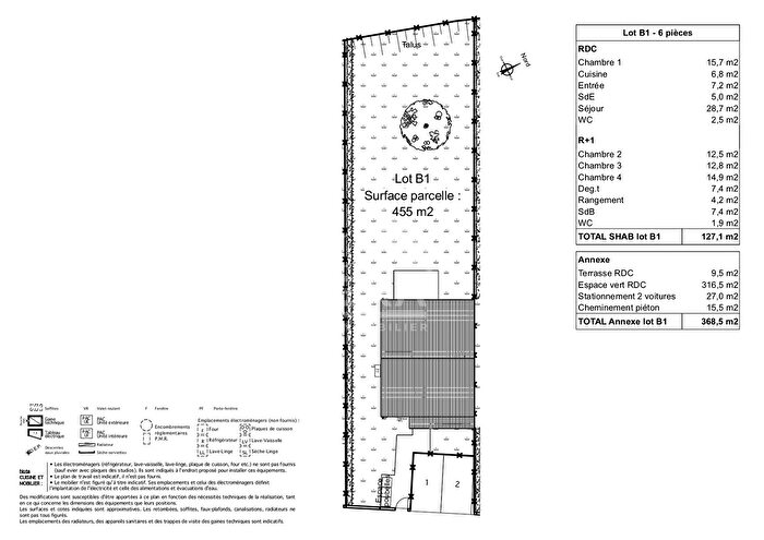 Maison à vendre - Saulx-les-Chartreux - 6 pièces - 4 chambres