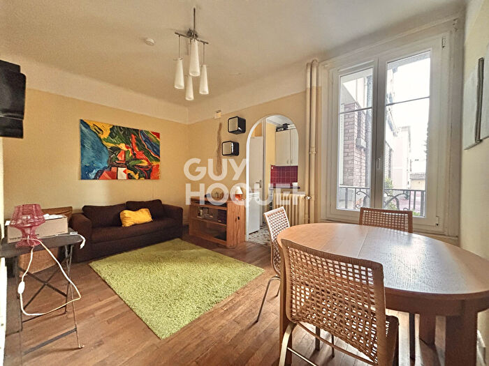 Appartement à vendre - Saint-Ouen, Vieux Saint-Ouen - 2 pièces - 1 chambre