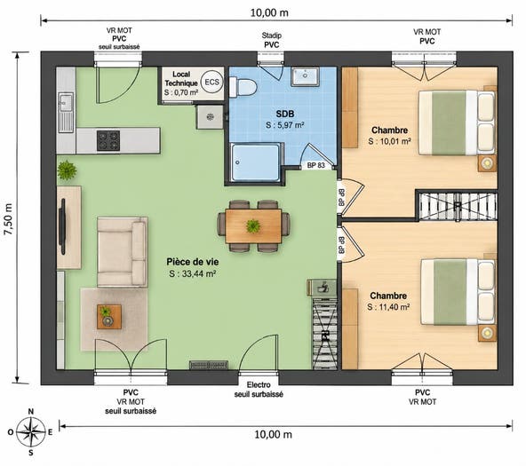 Maisons à vendre et appartements à louer - 2