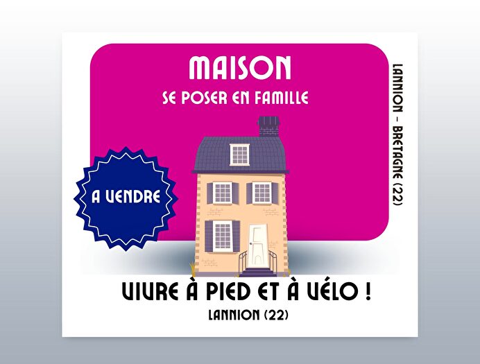 Maison à vendre - Lannion, Ker Uhel, Kerligonan, Le Rhu - 9 pièces - 4 chambres