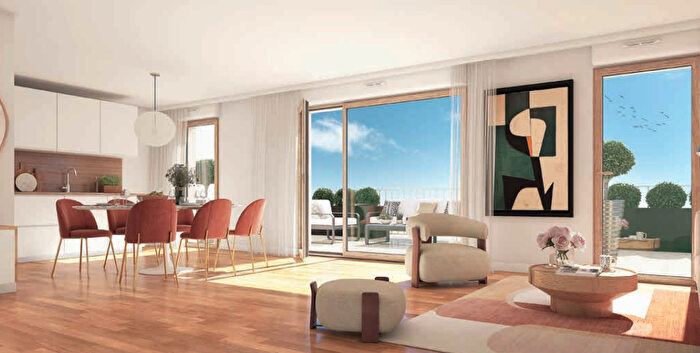 Appartement à vendre - Aubervilliers, Maladerie, Emile Dubois - 3 pièces - 2 chambres