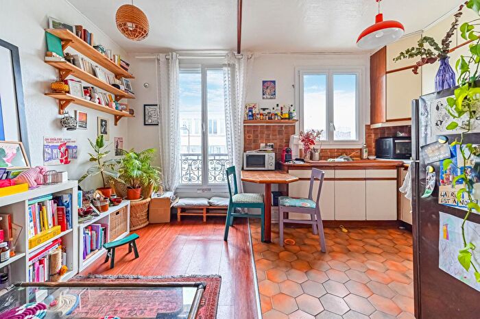 Appartement à vendre - Paris e , Père Lachaise, Réunion - 2 pièces - 1 chambre