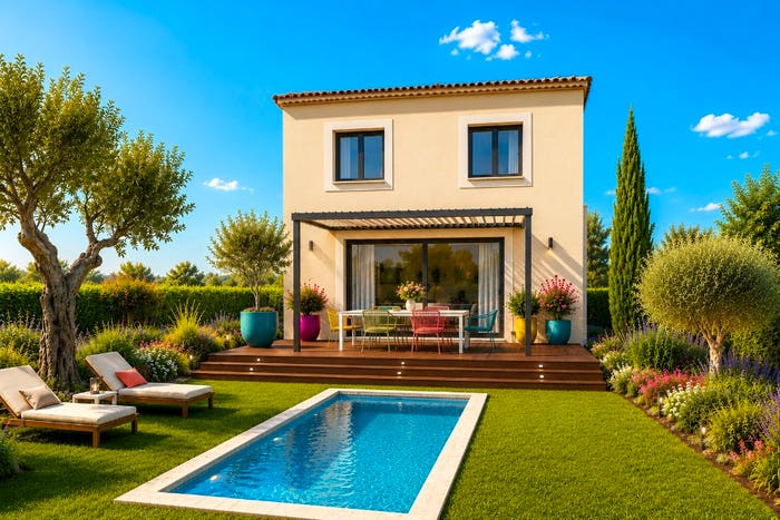 Maison 4 pièces à vendre - Vauvert
