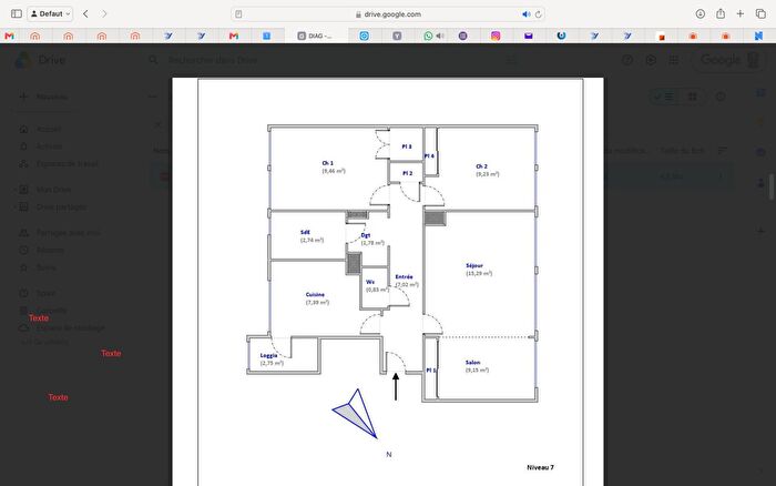 Appartement 4 pièces à Lyon 8ème, Etats Unis, à vendre