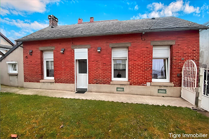 Maison à vendre - Maubeuge, Faubourg Saint-Quentin - 5 pièces - 1 chambre